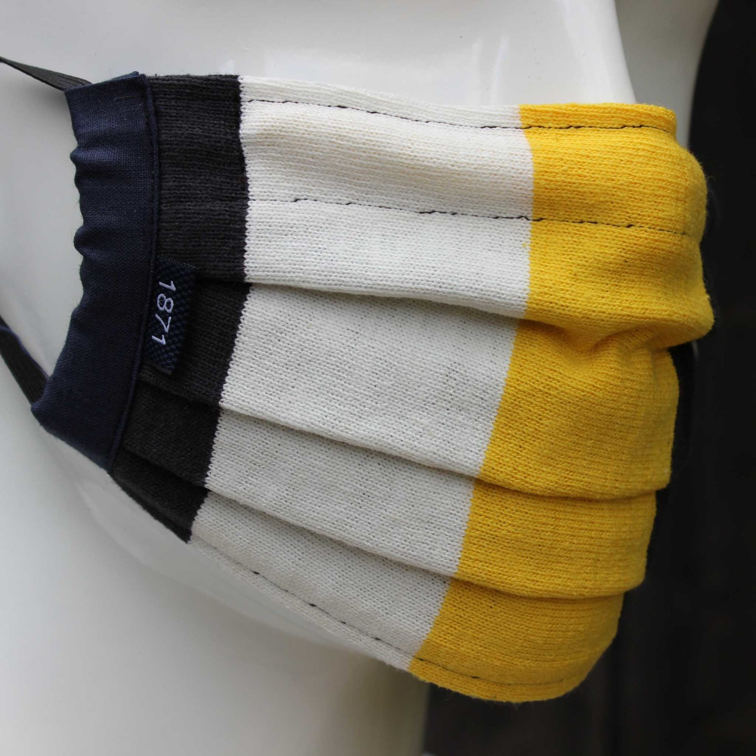 WIMBLEDON HORNETS 1871 FACE MASK - BlackandBlue1871