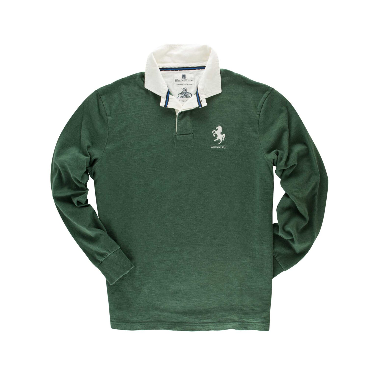 WEST KENT 1871 RUGBY SHIRT (PLN) - BlackandBlue1871