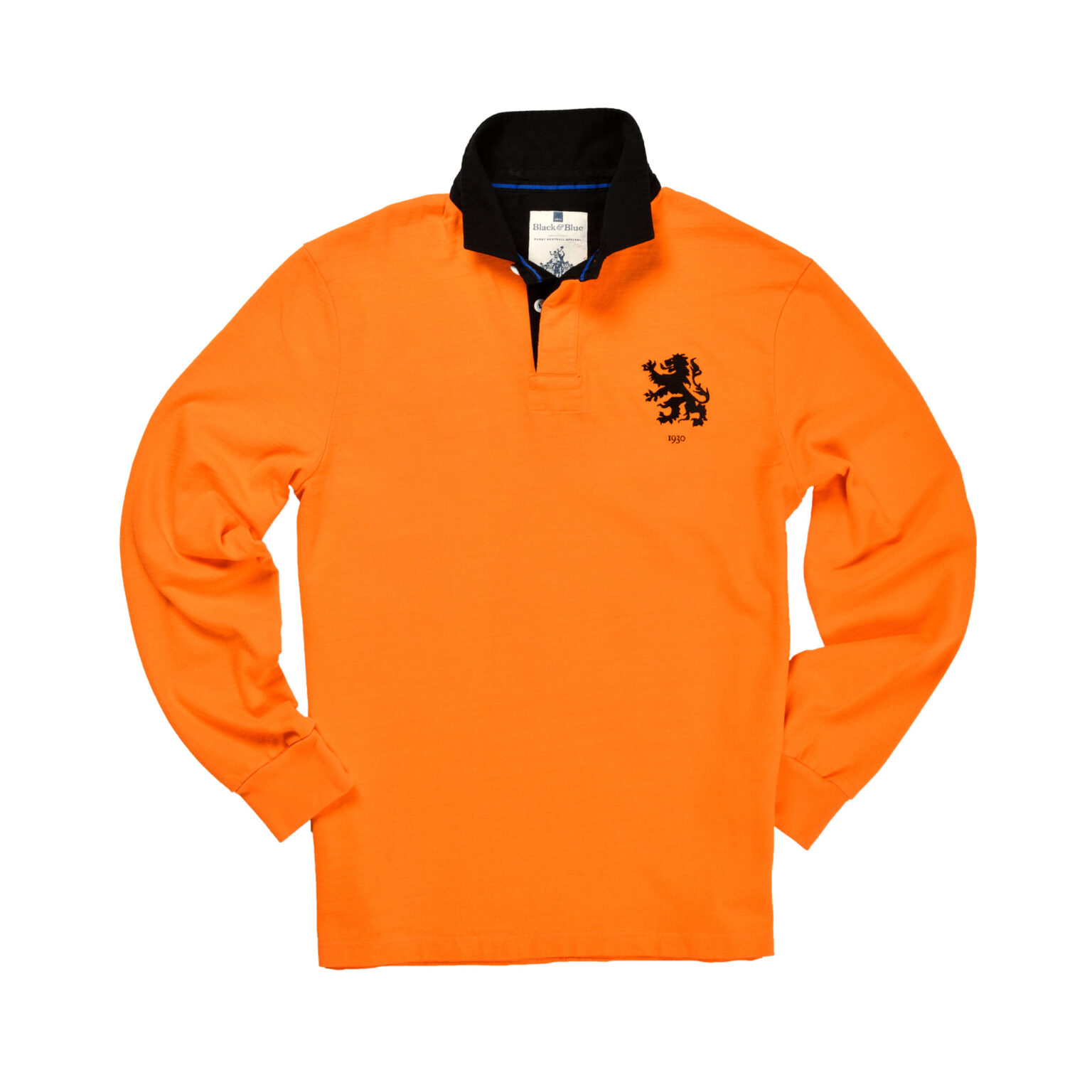 NETHERLANDS 1930 RUGBY SHIRT - BlackandBlue1871