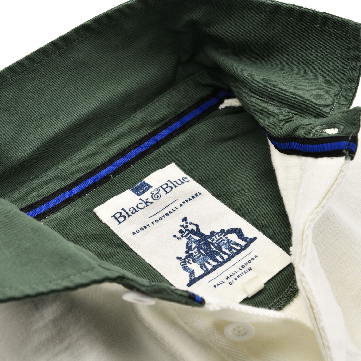 RHODESIA 1895 RUGBY SHIRT - BlackandBlue1871